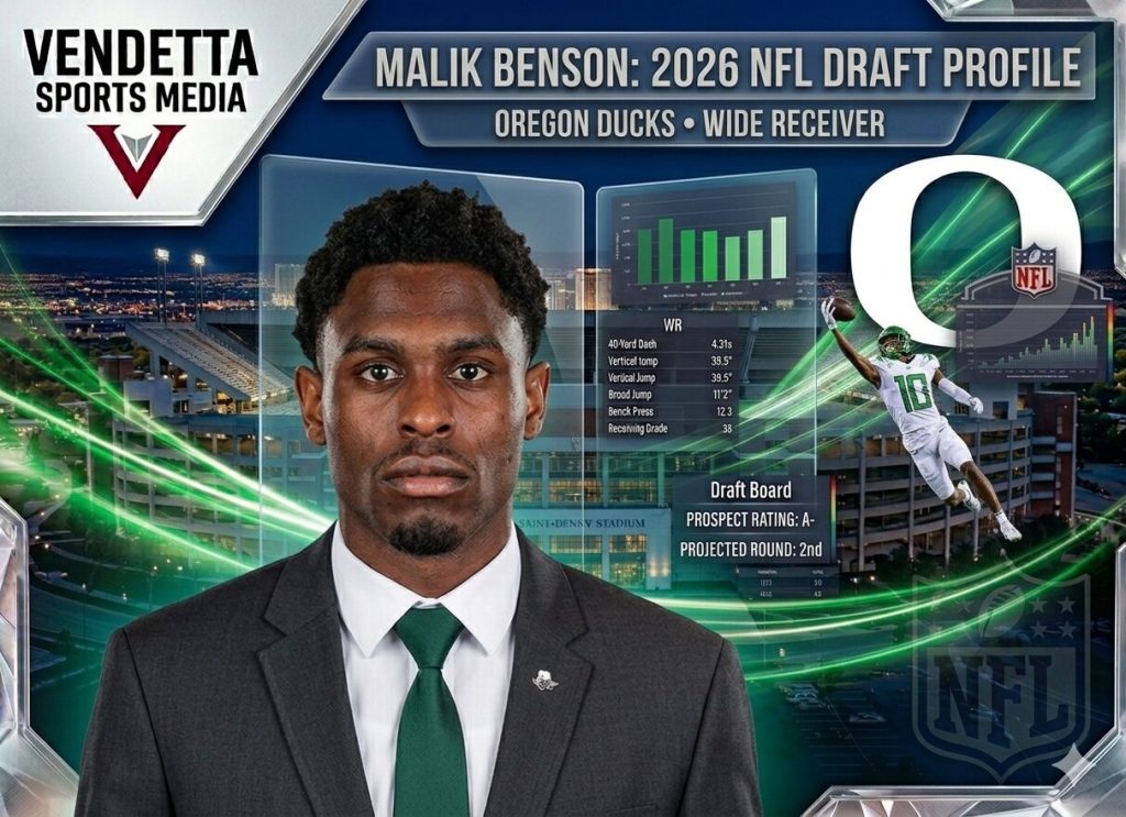 Malik Benson 2026 NFL Draft Profile - Vendetta Sports Media